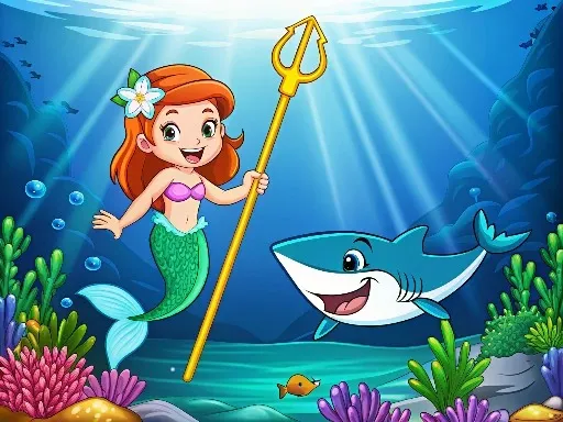 Princess vs Shark – Exciting and Action-Packed Adventure Game ...